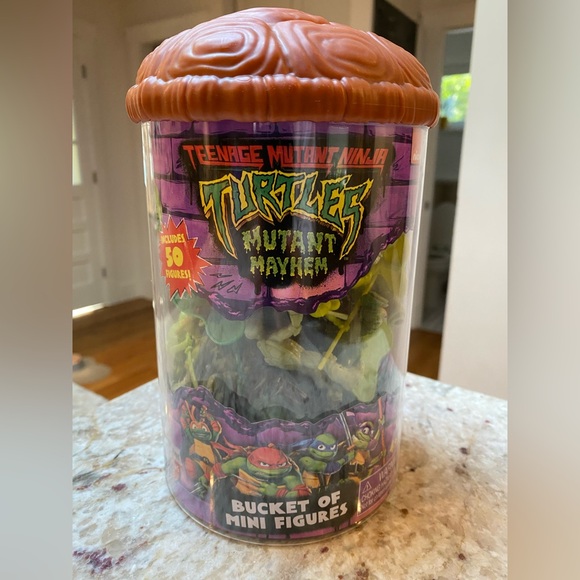 Toys | Teenage Mutant Ninja Turtles Mutant Mayhem Bucket Of Mini ...